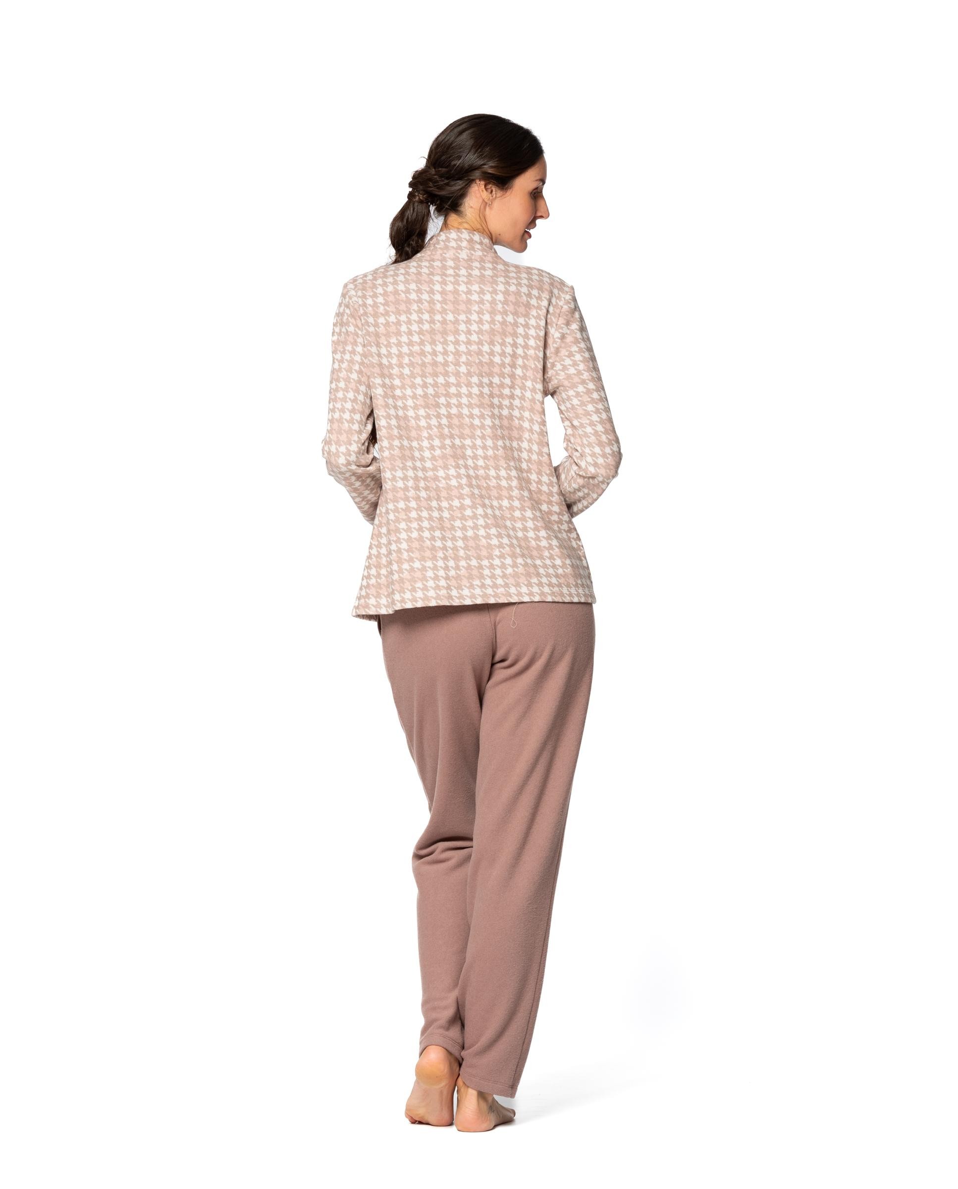 Jogging de Mujer Punto Milano Pata de Gallo | Egatex