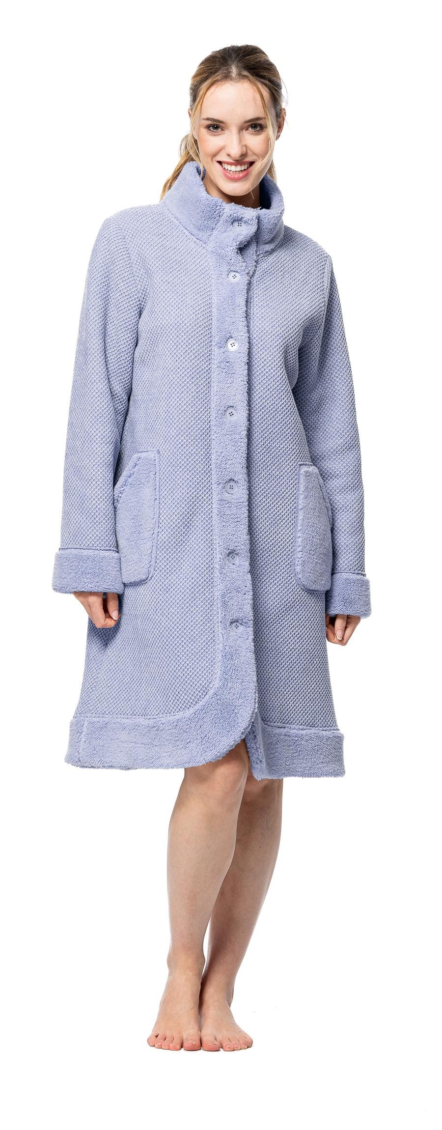 Dressing gown with buttons - Harmony
