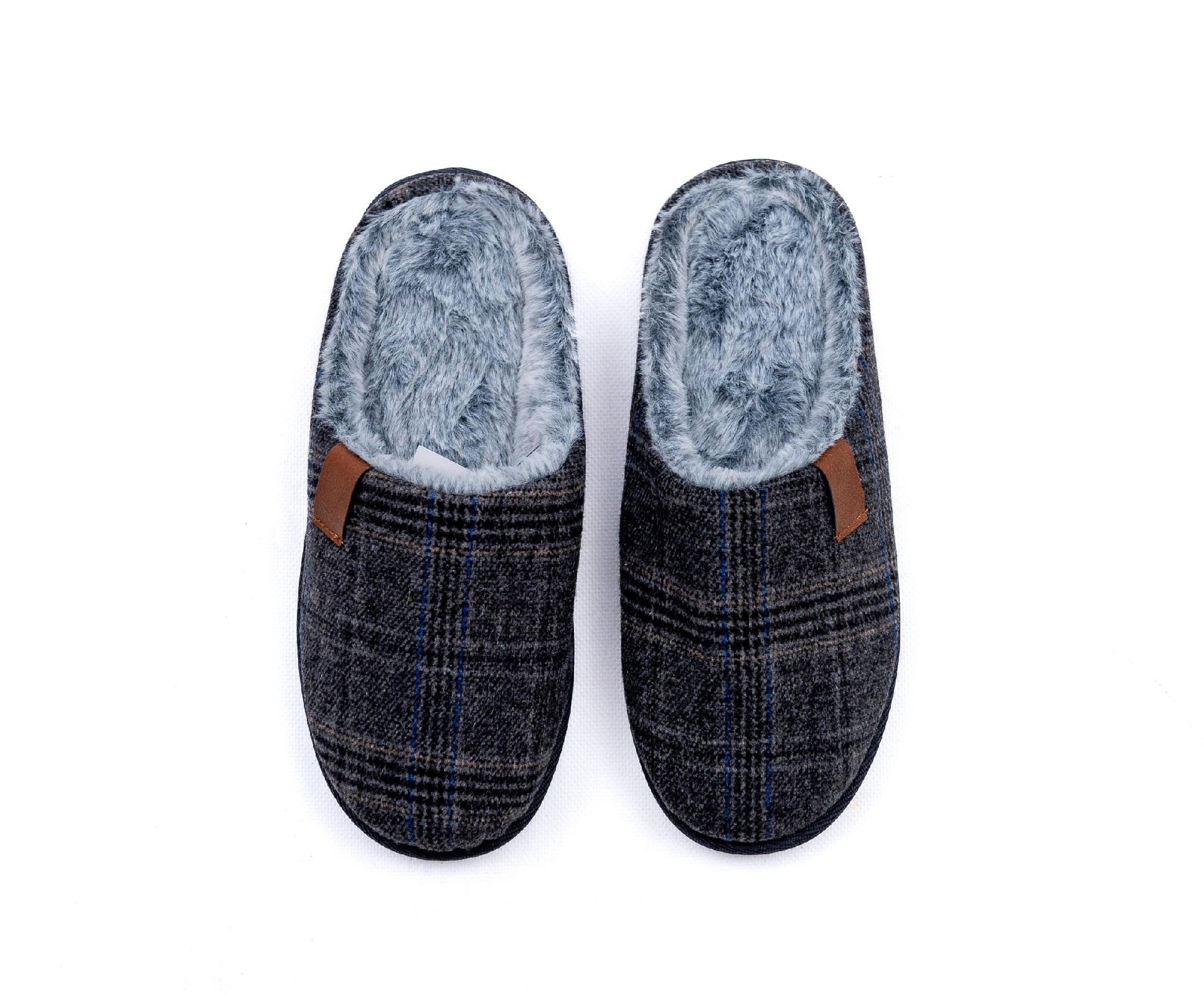 Zapatillas sin talon cuadros