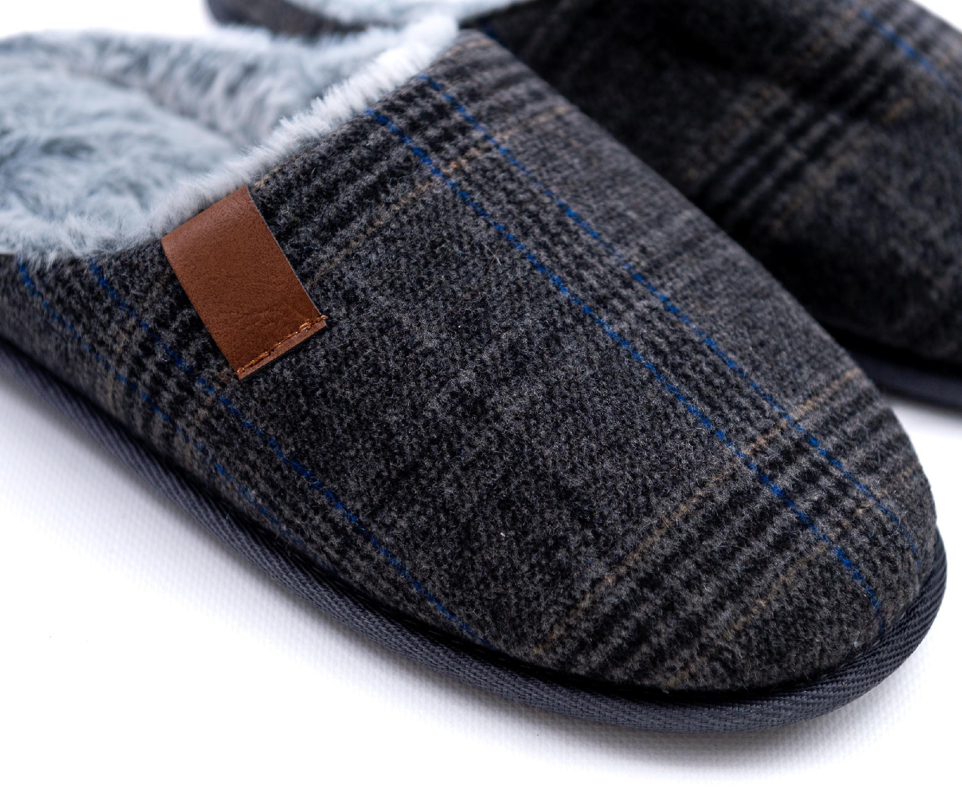 Zapatillas sin talon cuadros